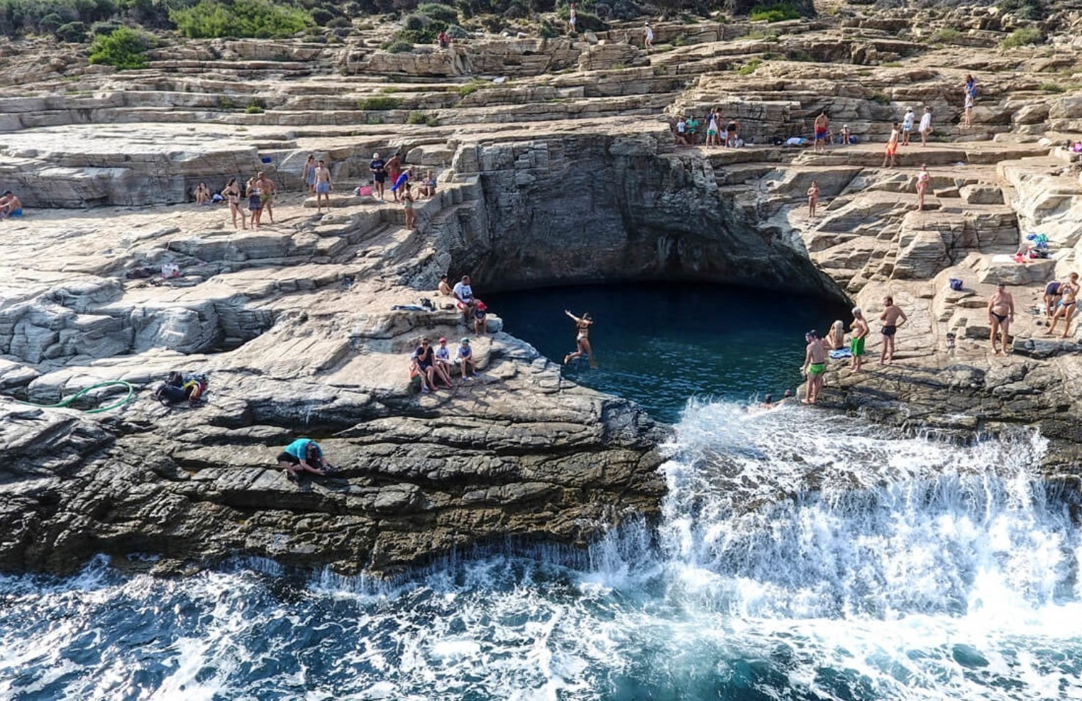 Natural Pool Giola: One of the Most Impressive Sights of Thassos - Iliorama